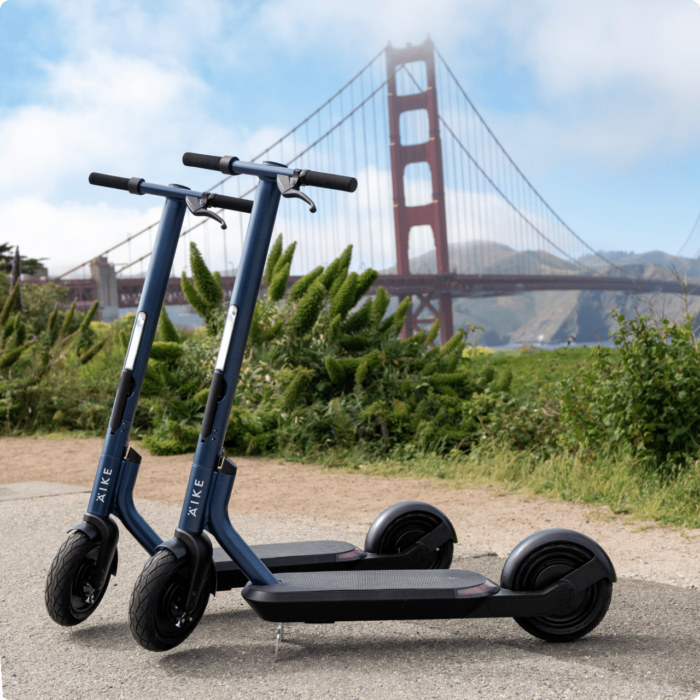 Ride the Äike T e-scooter for $75/month - Subscribe via Tempo.